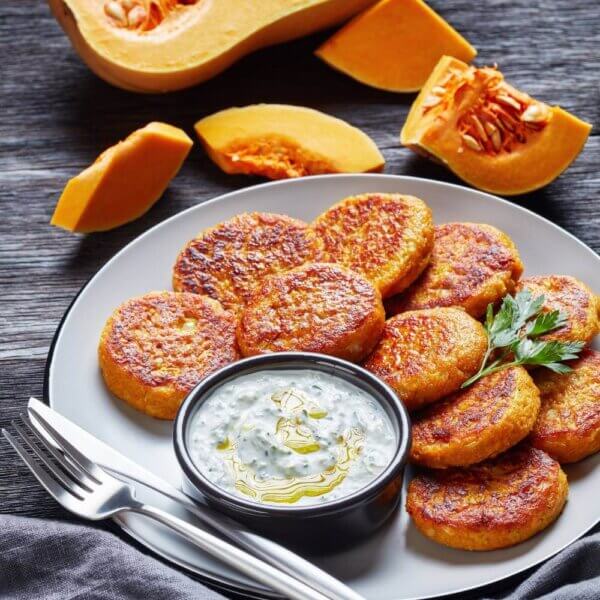 Butternut Squash Fritters - Hygrotech